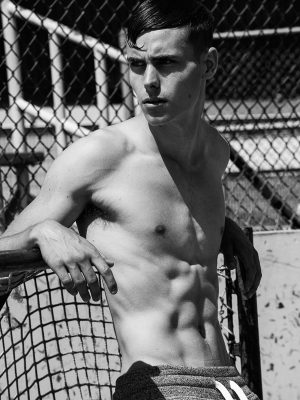 Portrait: Austin Nadeau by Lawrence Cortez – The Fashionisto