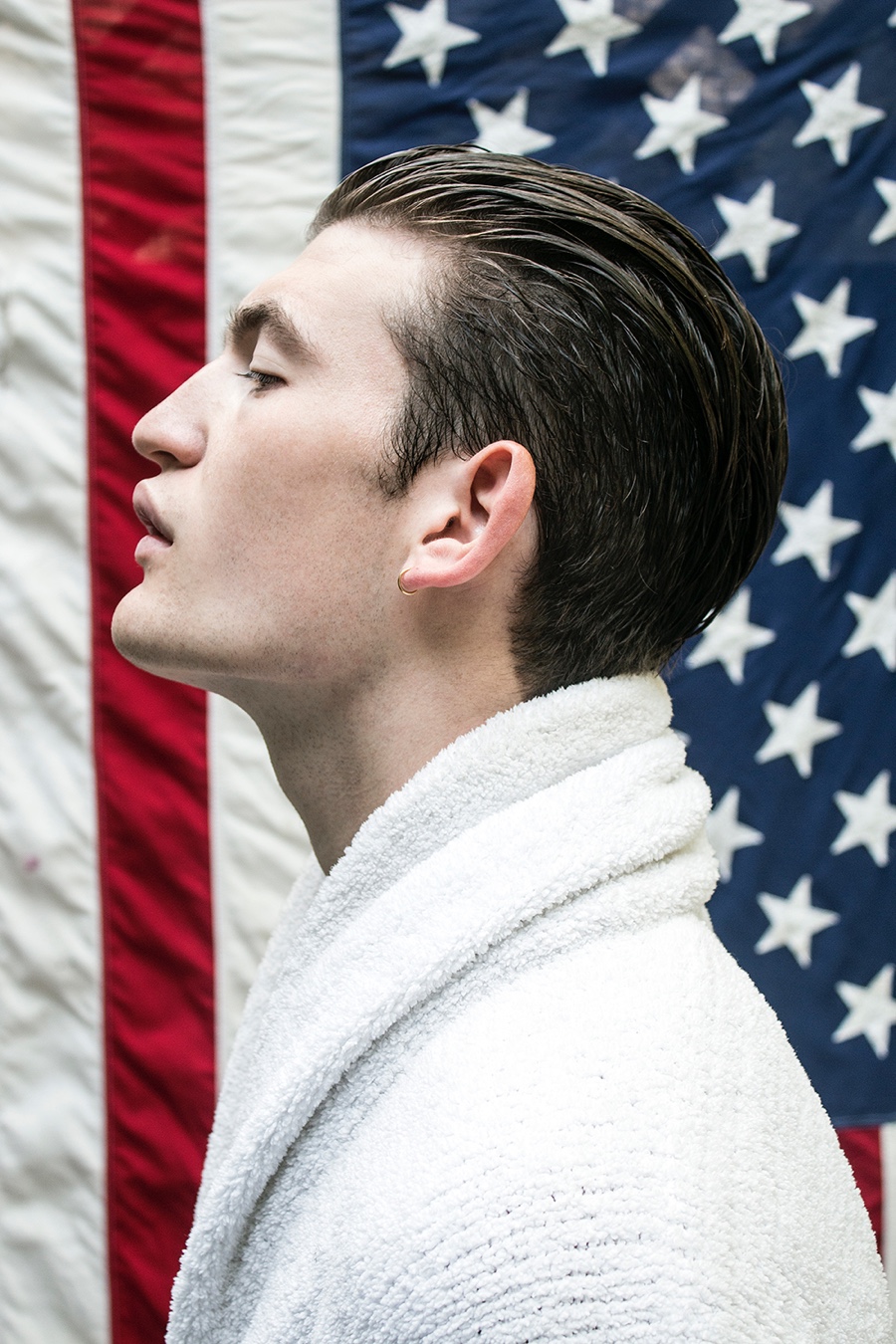 models Jannik Scharmweber, Dylan Hartigan, Matthew McGue, Eugon McNeil ...