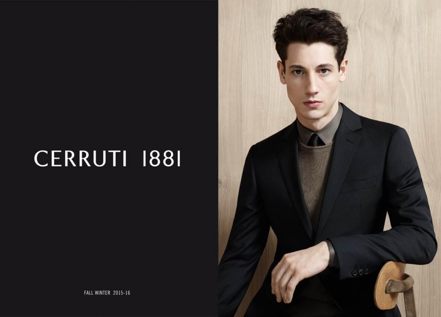 Nicolas Ripoll Models Cerruti 1881’s Classic Fall/Winter 2015 ...