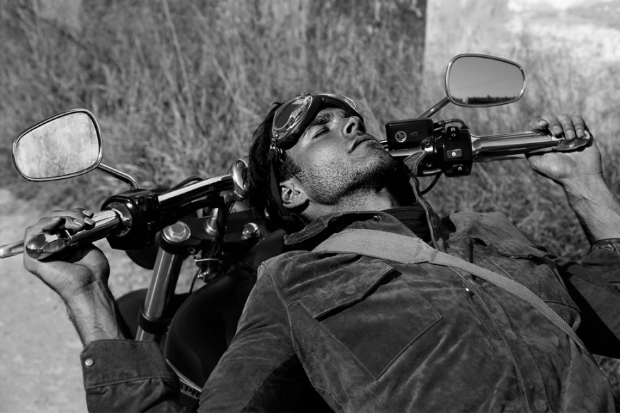 Chad Masters Goes Off Road for Moto Style Shoot – The Fashionisto