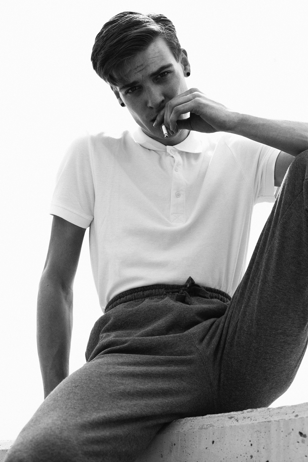 Exclusive: Hubert Sebastian Embraces Sporty Everyday Styles for Adrian ...