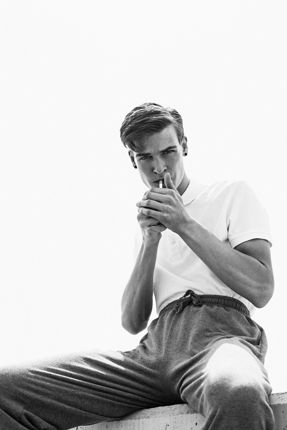 Exclusive: Hubert Sebastian Embraces Sporty Everyday Styles for Adrian ...