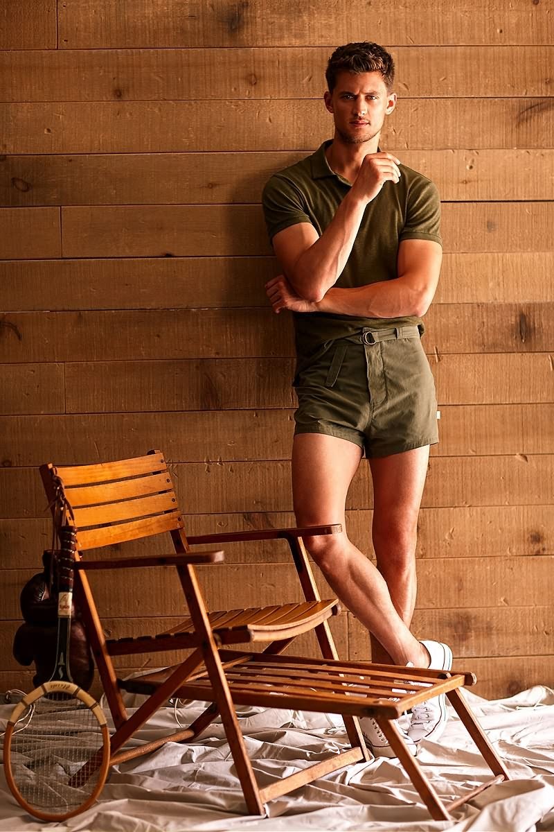 Garrett Neff Models His Beachwear Line Katama – The Fashionisto