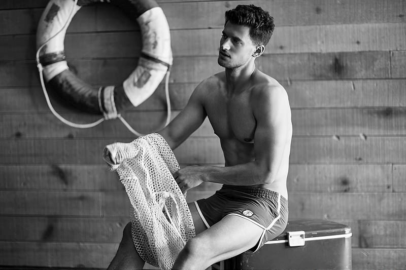 Garrett Neff Models His Beachwear Line Katama – The Fashionisto