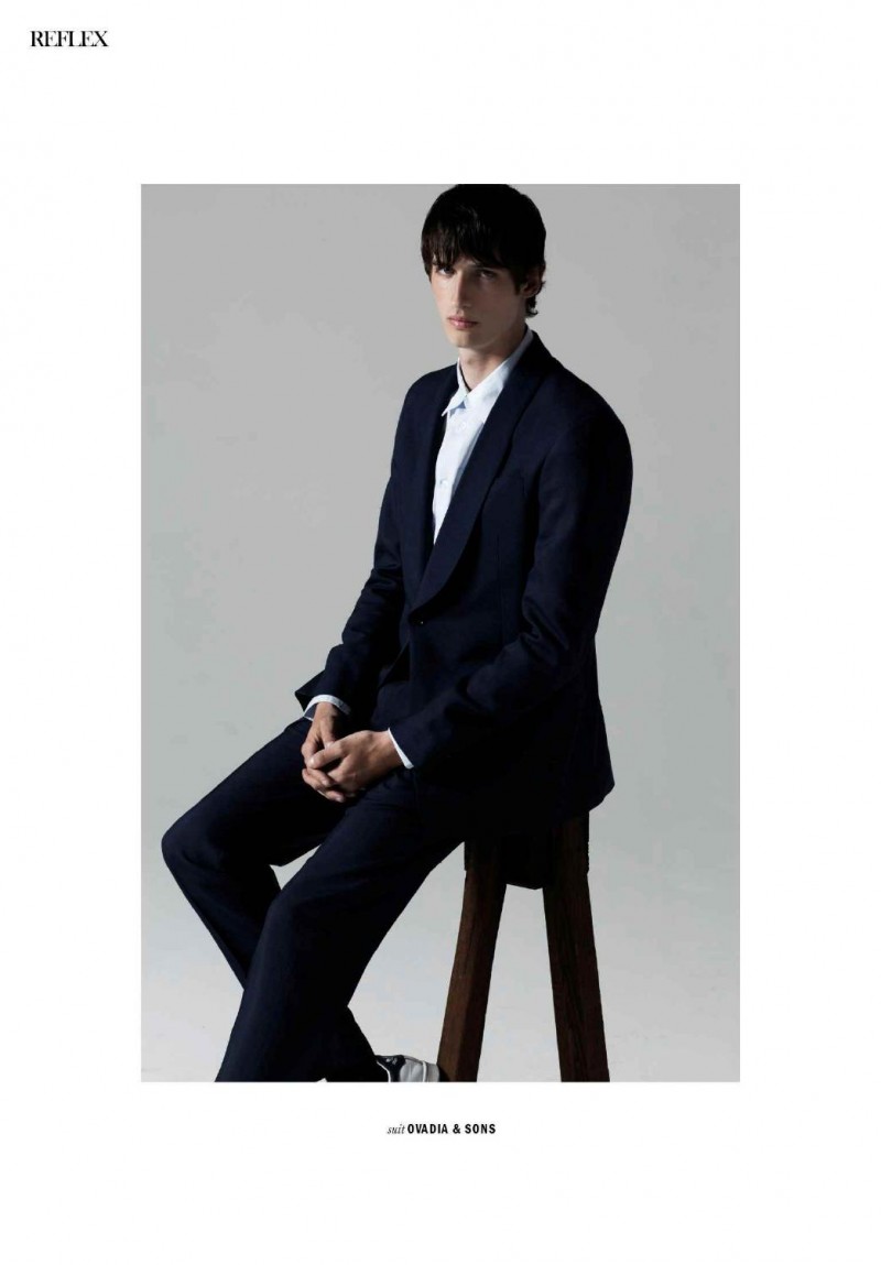 Ian Sharp is Chic & Sporty for Reflex Homme Spread – The Fashionisto