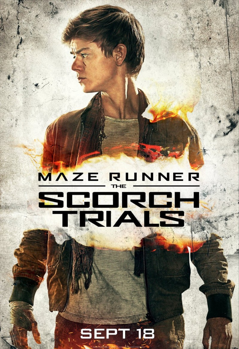 See Dylan O'Brien in New 'Maze Runner: The Scorch Trials' Poster ...