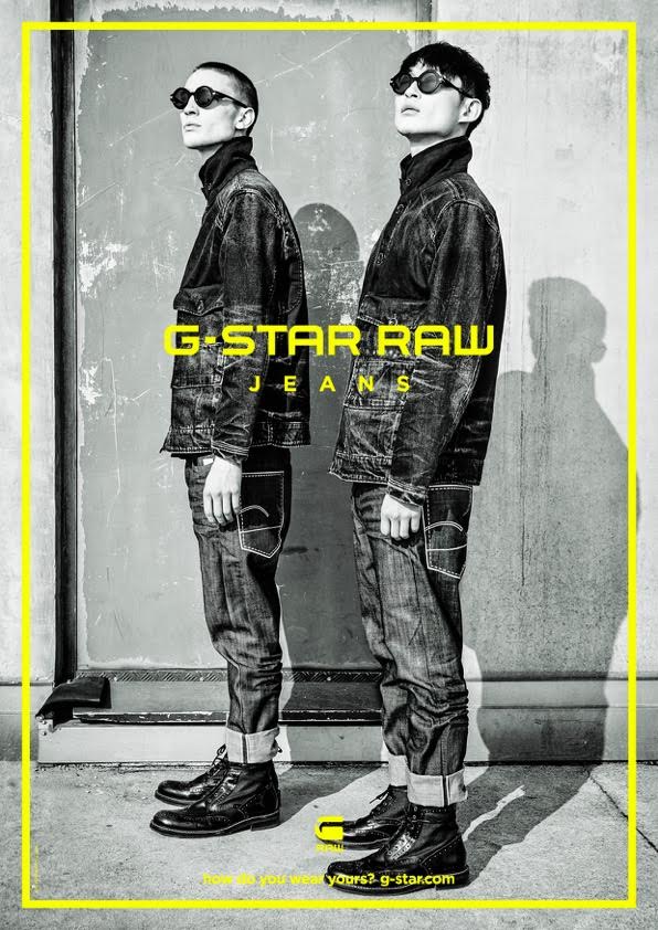 G-Star Raw Jeans Highlights Denim-Clad Trio for Fall/Winter 2015 ...