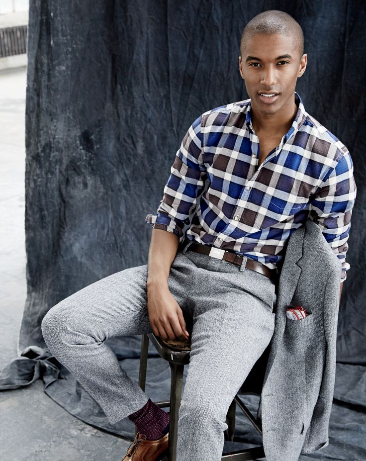 Clément Chabernaud + Claudio Monteiro Model Smart Fashions for J.Crew’s ...