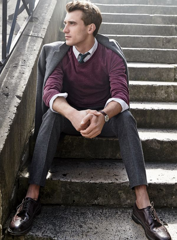 Clément Chabernaud + Claudio Monteiro Model Smart Fashions for J.Crew’s ...