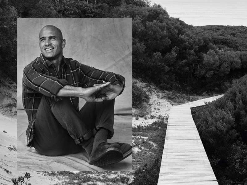 Kelly Slater Models Outerknown for Mr Porter Shoot – The Fashionisto