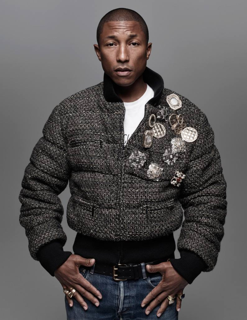 Pharrell Brings Signature Style to Harper's Bazaar Man Korea September ...