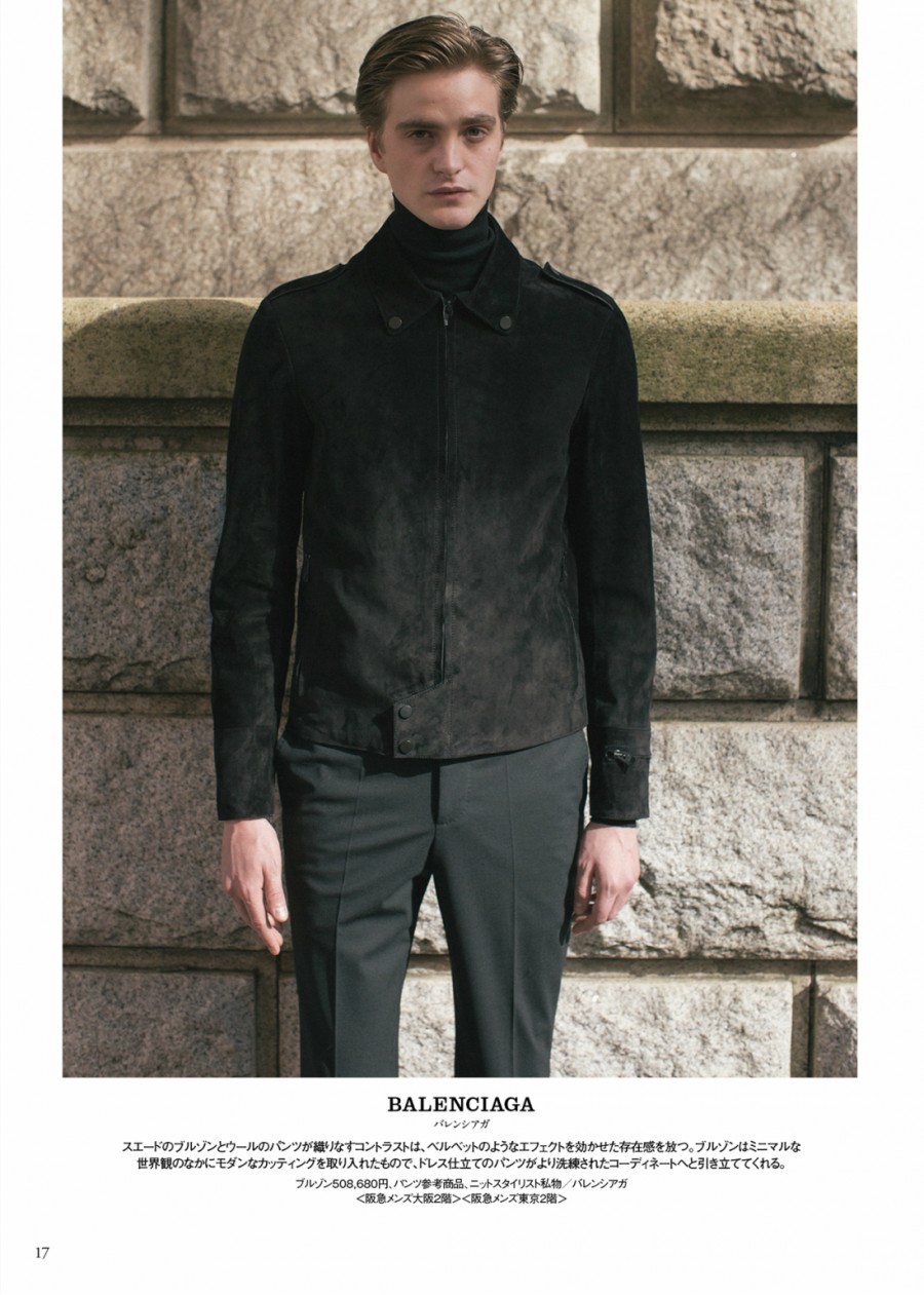 Robert Laby Models Fall 2015 Designer Looks for Hankyu – The Fashionisto