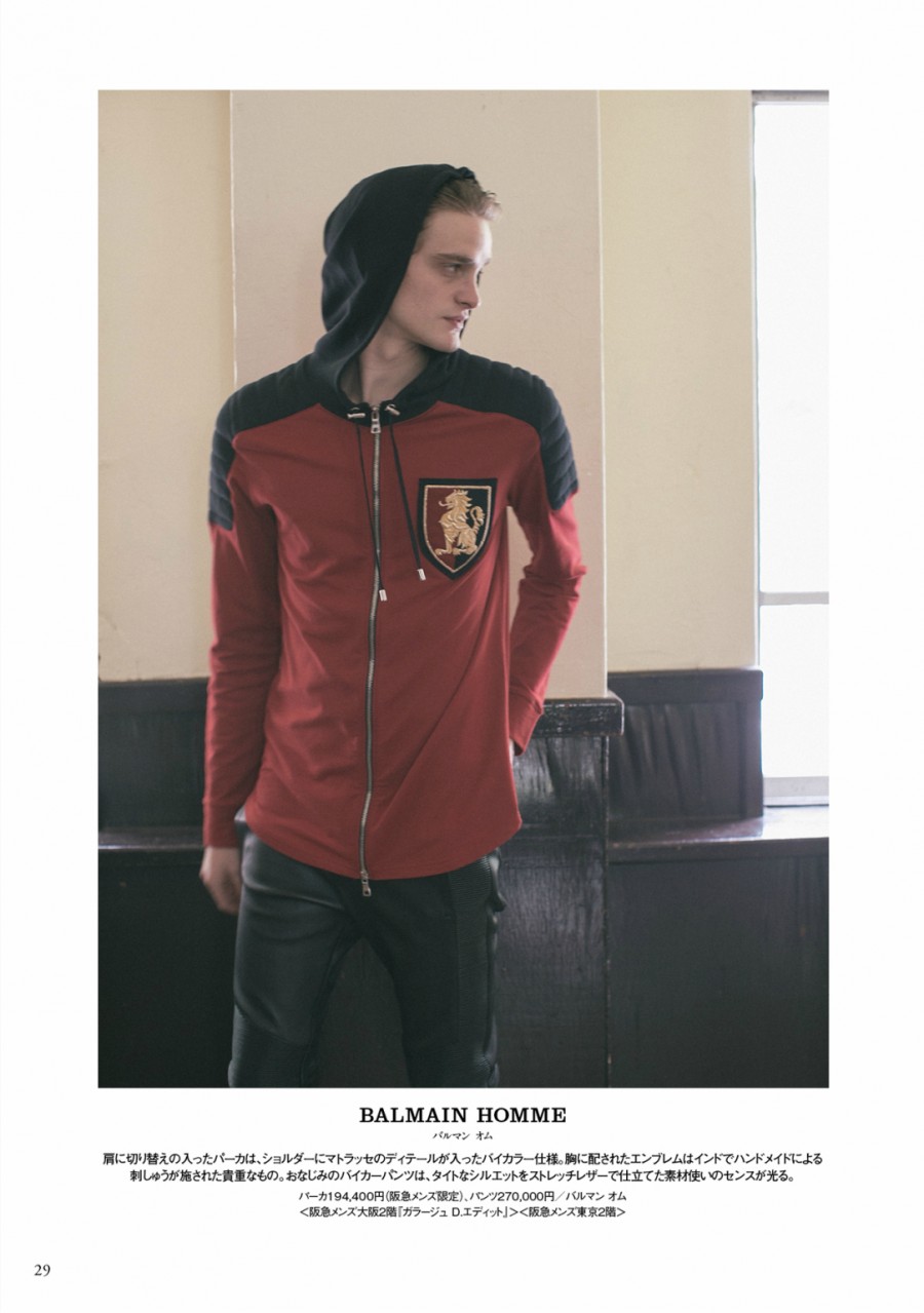 Robert Laby Models Fall 2015 Designer Looks for Hankyu – The Fashionisto