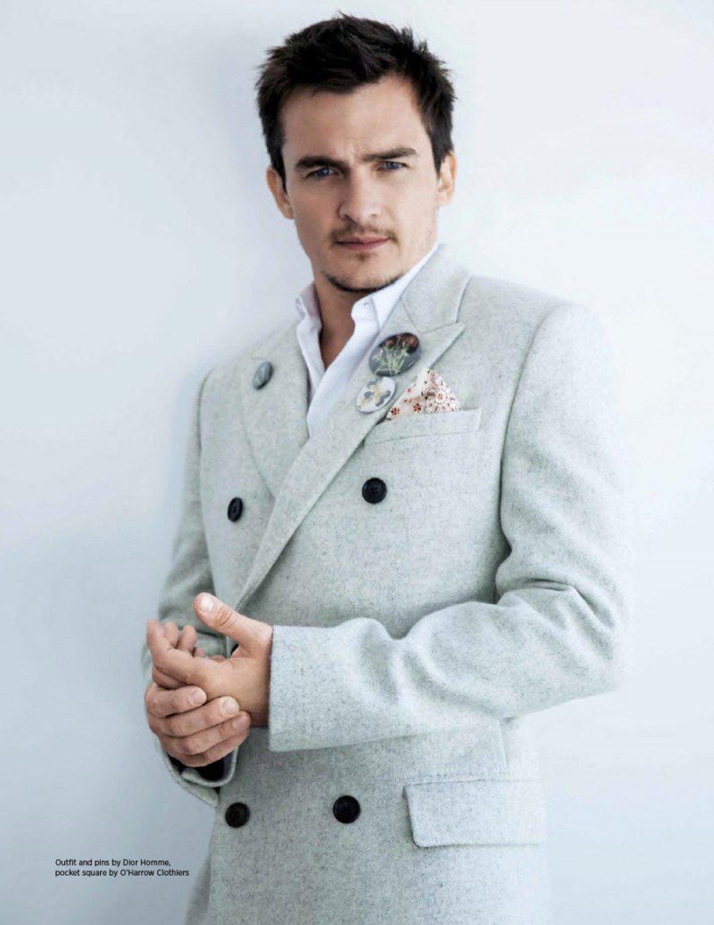 Rupert Friend Covers August/September 2015 Da Man – The Fashionisto