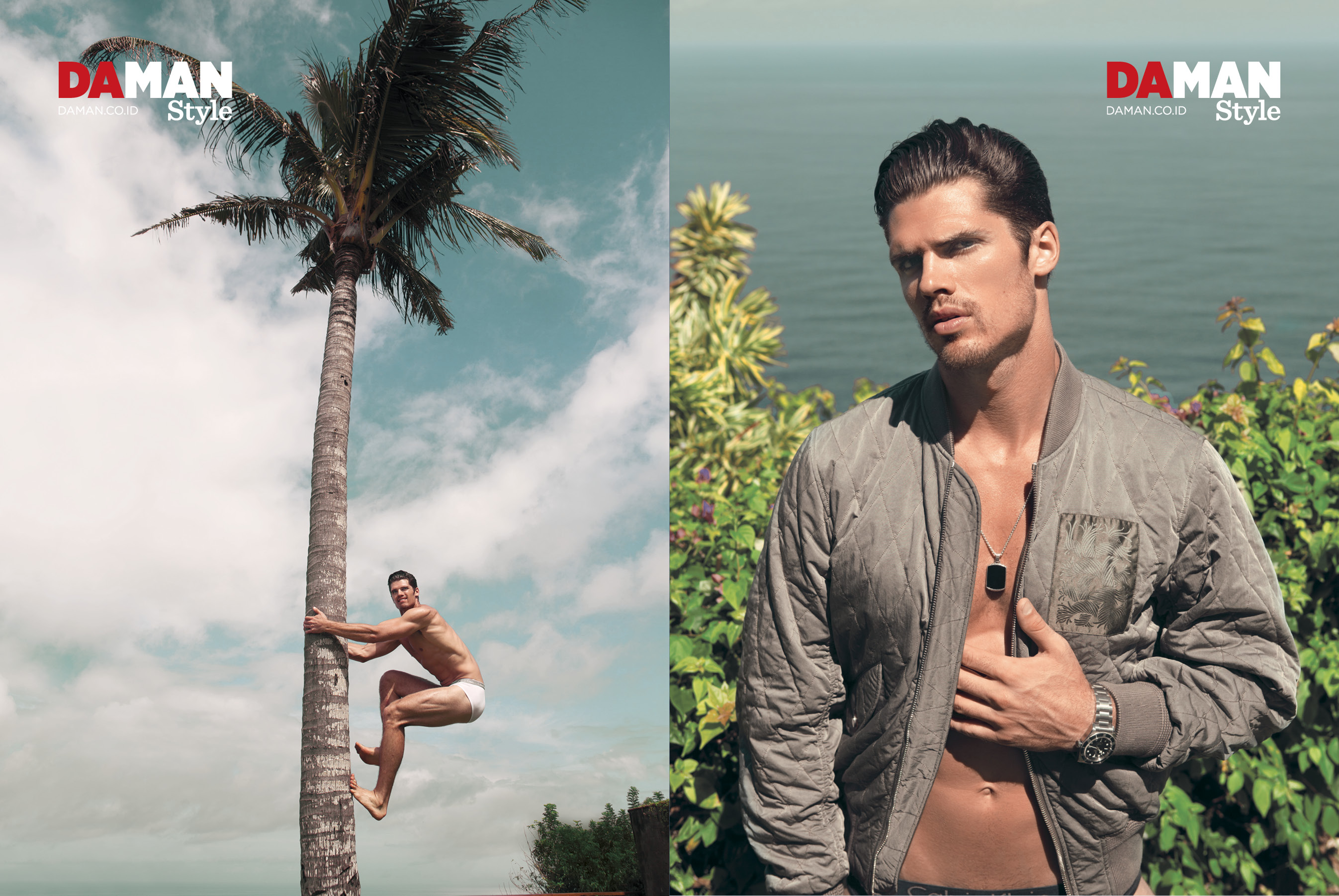 Brian Shimansky Da Man Style Cover Editorial Bali