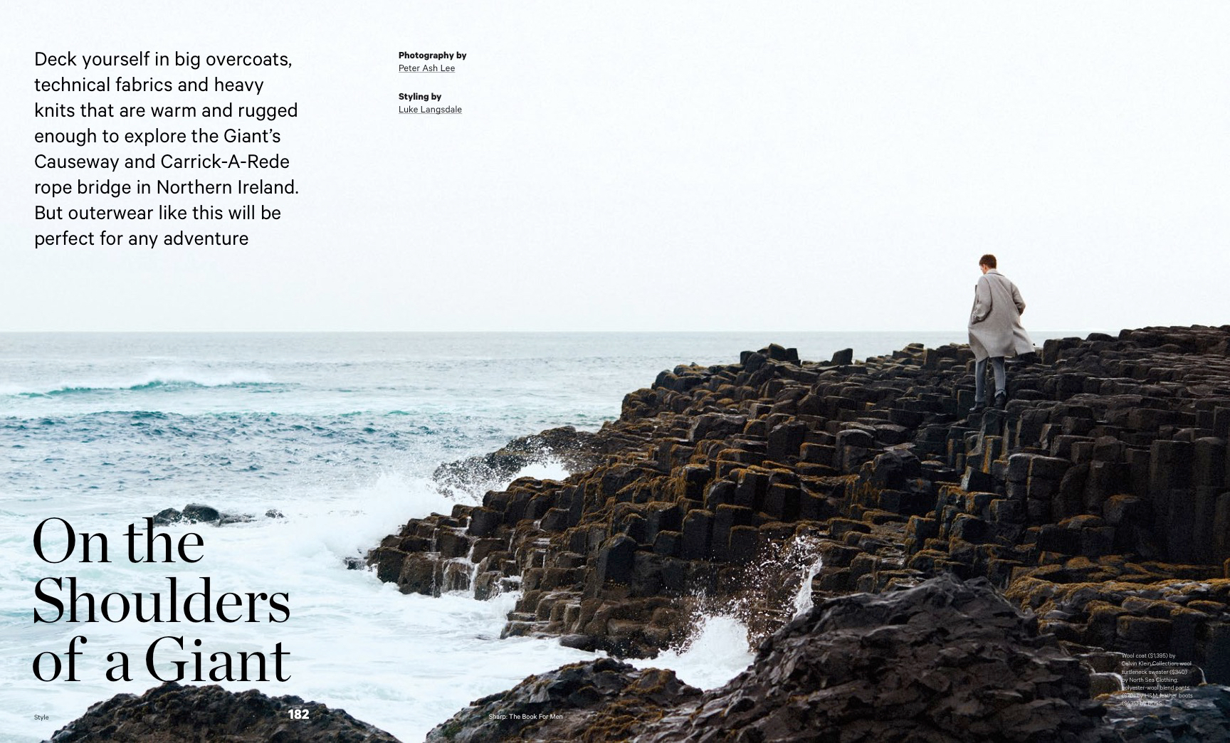 Christopher Michaut Models Fall Coats for Sharp Magazine – The Fashionisto