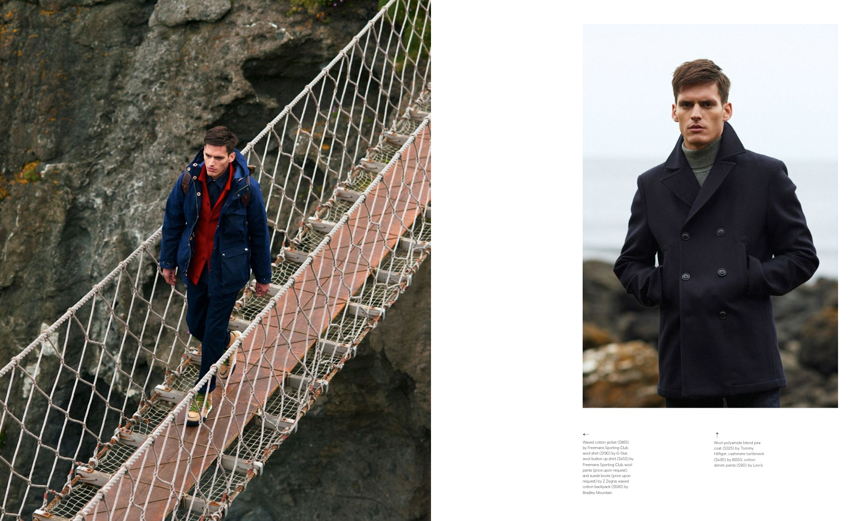 Christopher Michaut Models Fall Coats for Sharp Magazine – The Fashionisto