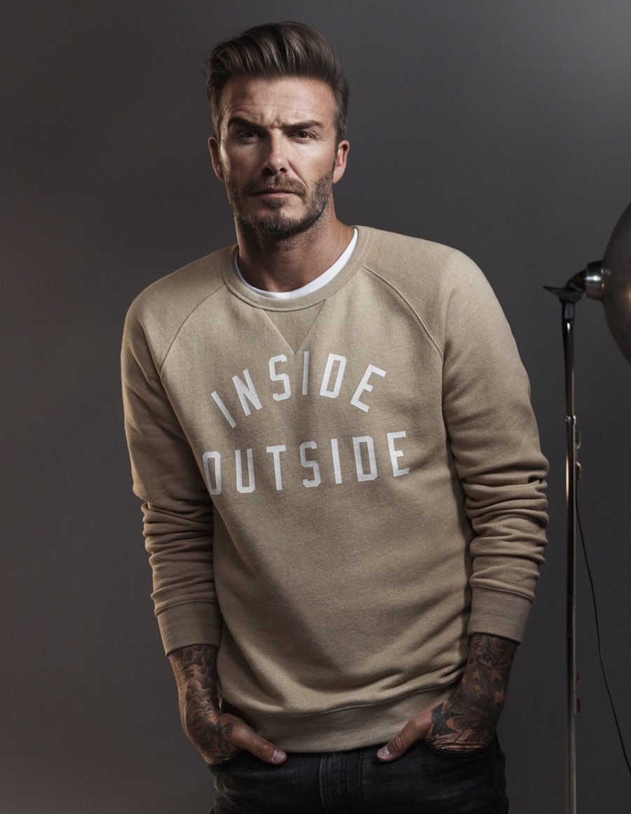 David Beckham + Kevin Hart for H&M Modern Essentials Fall 2015 Campaign