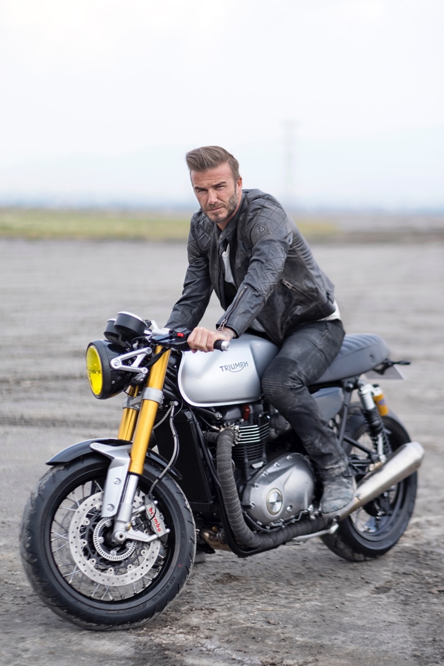 David Beckham Celebrates Belstaff Film ‘Outlaws’ – The Fashionisto