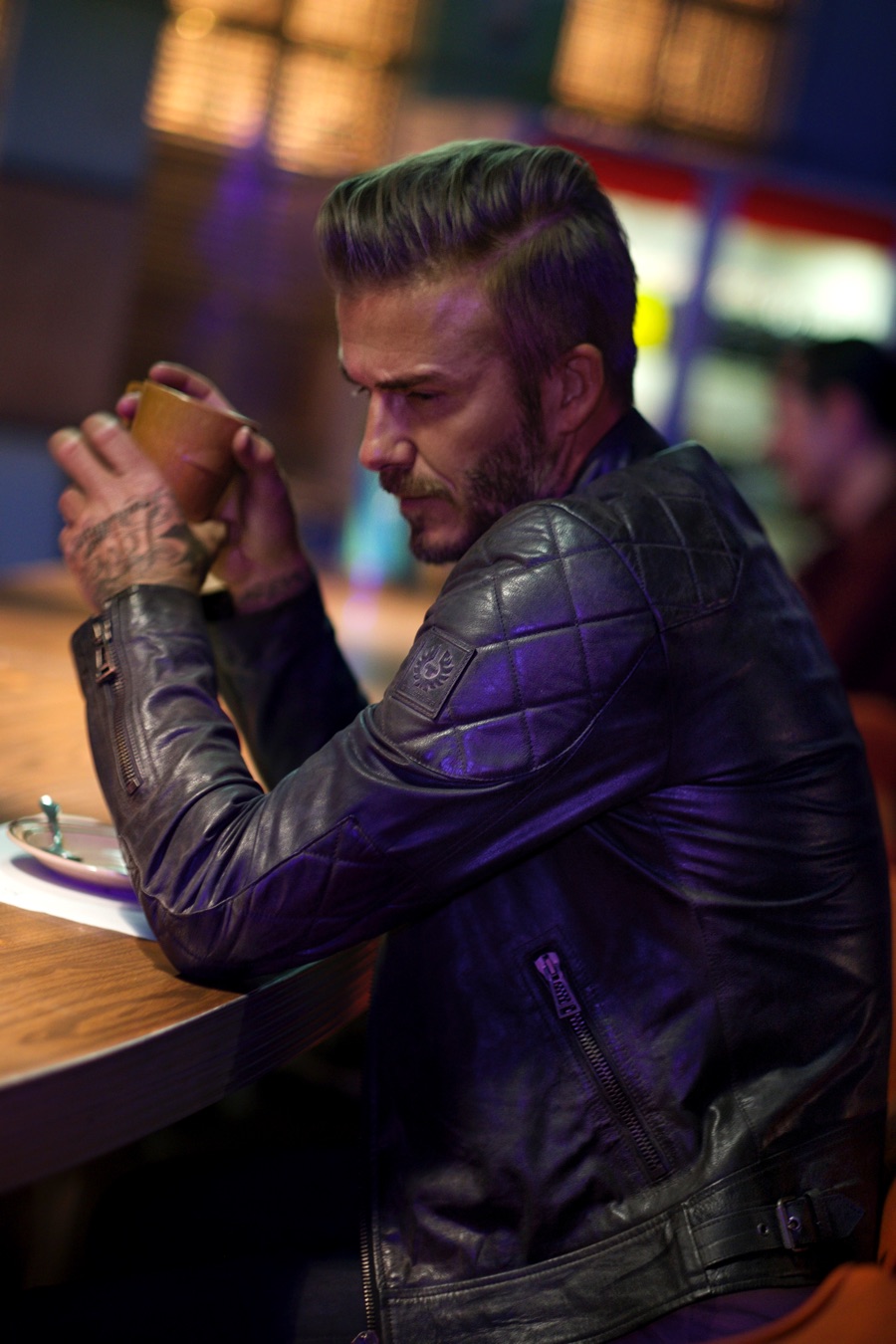 David Beckham Celebrates Belstaff Film ‘Outlaws’ – The Fashionisto