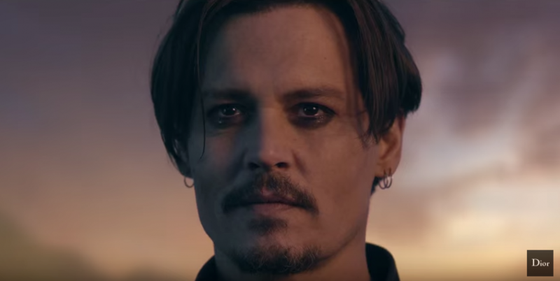 Johnny Depp Becomes a Rock Star for Dior Sauvage Fragrance Campaign