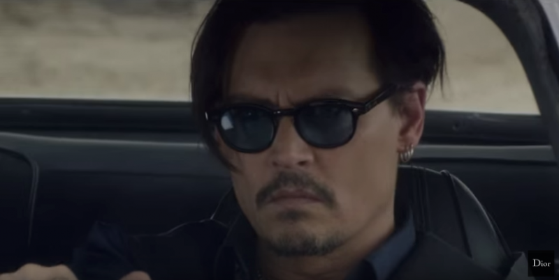 Johnny Depp Becomes a Rock Star for Dior Sauvage Fragrance Campaign
