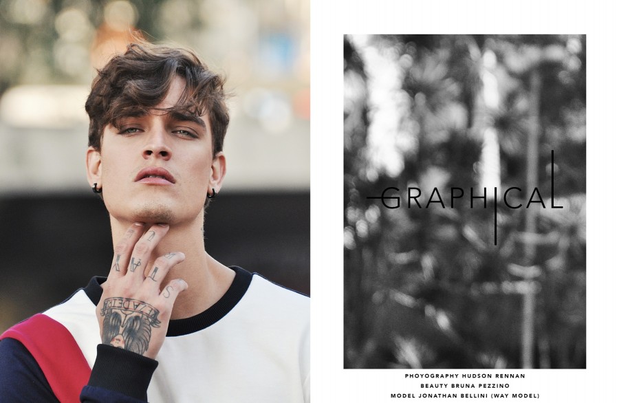 Jonathan Bellini Stars in ‘Graphical’ by Hudson Rennan – The Fashionisto