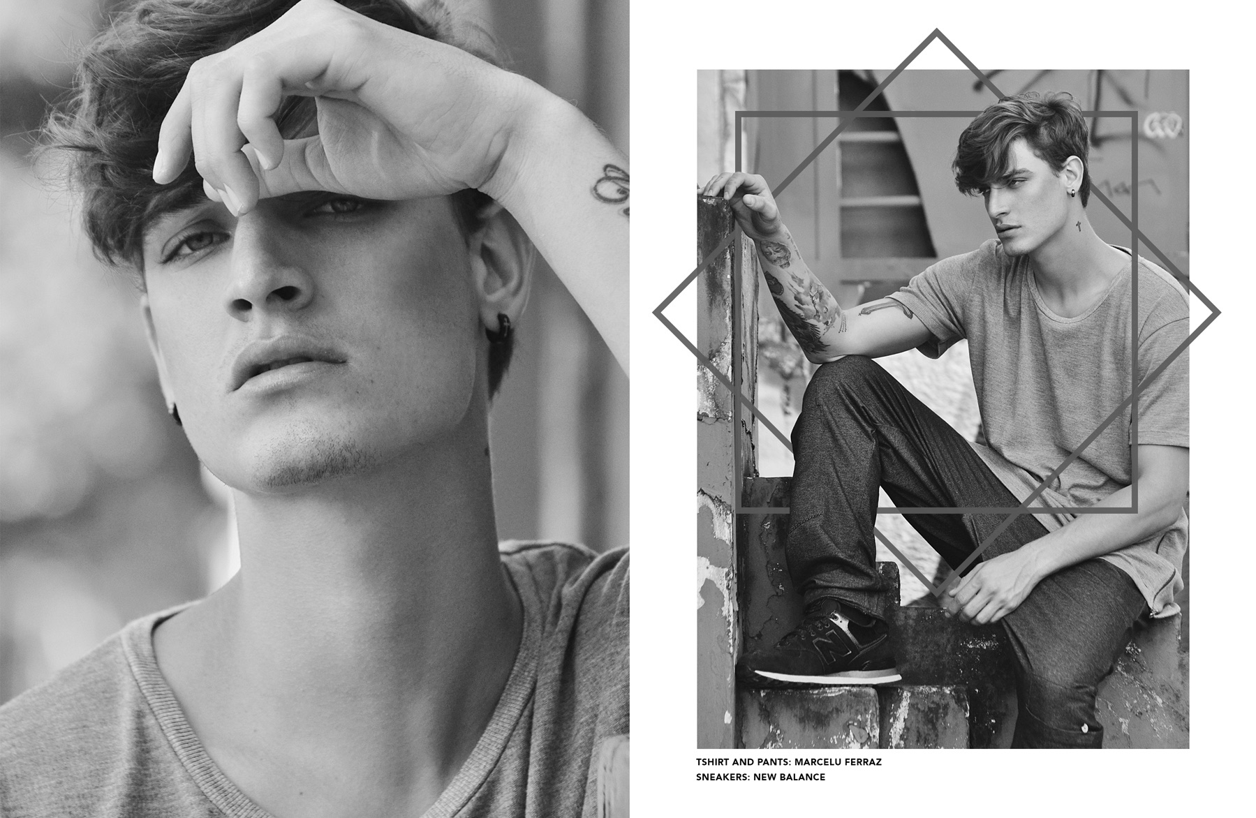 Jonathan Bellini Stars in ‘Graphical’ by Hudson Rennan – The Fashionisto
