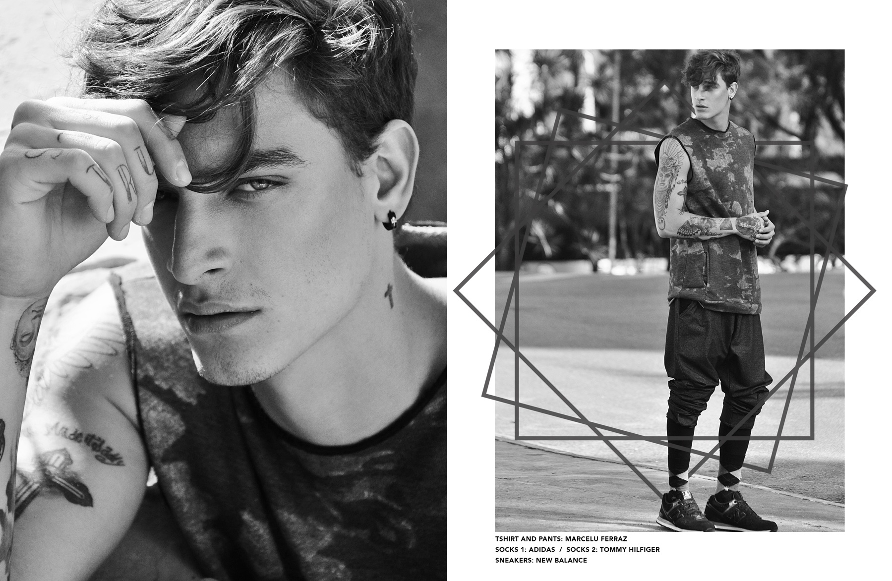 Jonathan Bellini Stars in ‘Graphical’ by Hudson Rennan – The Fashionisto