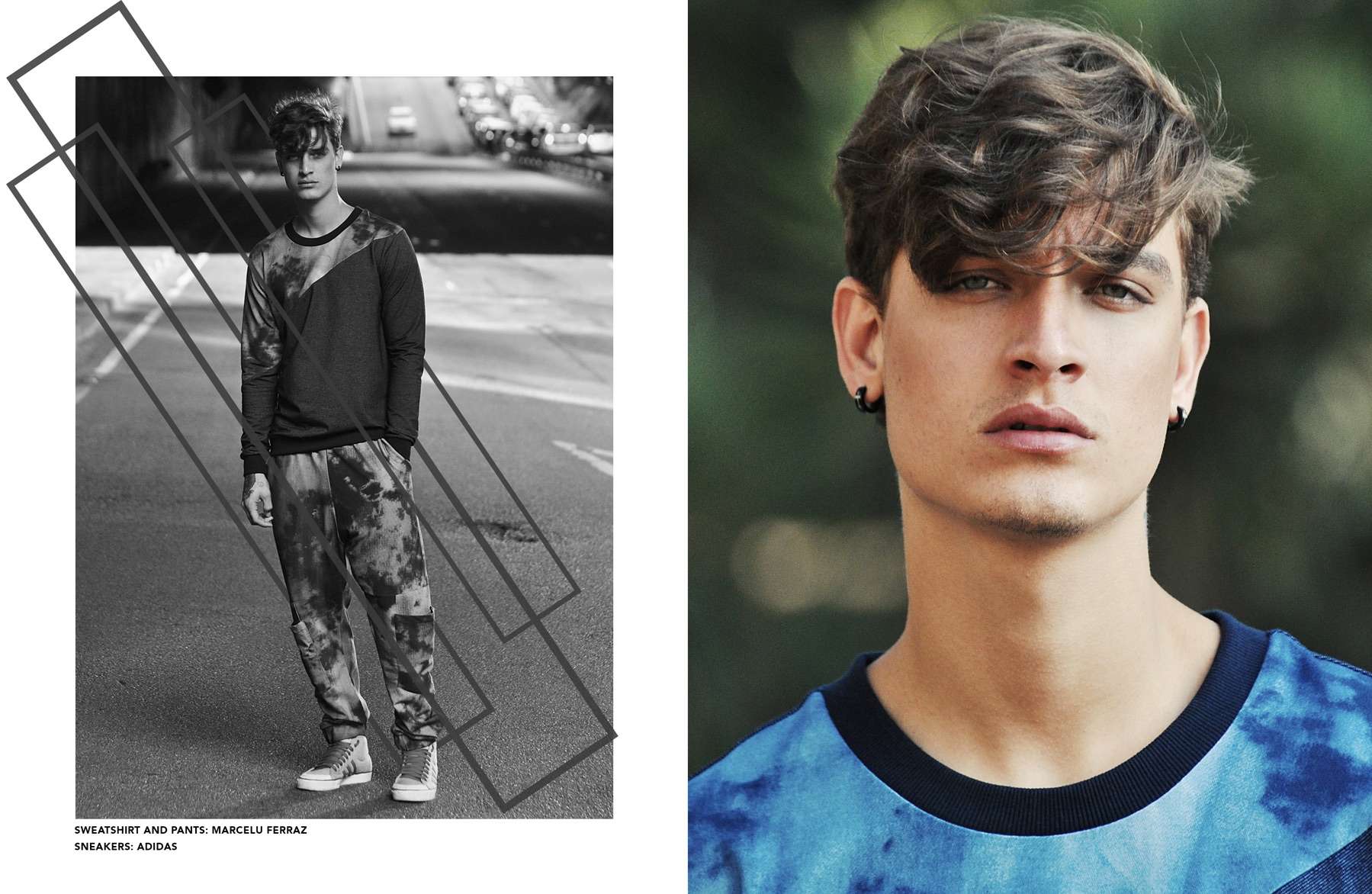 Jonathan Bellini Stars in ‘Graphical’ by Hudson Rennan – The Fashionisto