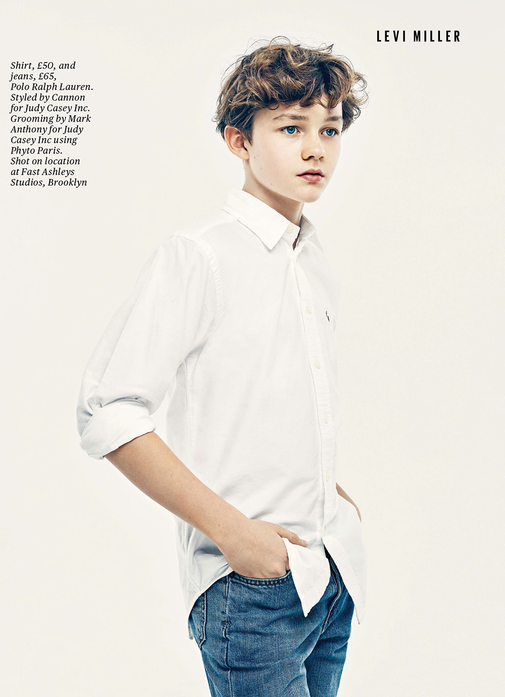 ‘Pan’ Actor Levi Miller Poses for Evening Standard Shoot – The Fashionisto
