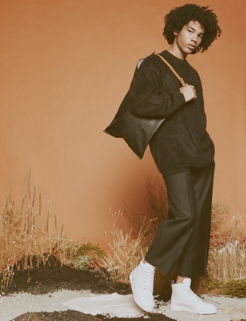 Luka Sabbat Rocks Tailored Menswear for SSENSE Editorial – The Fashionisto