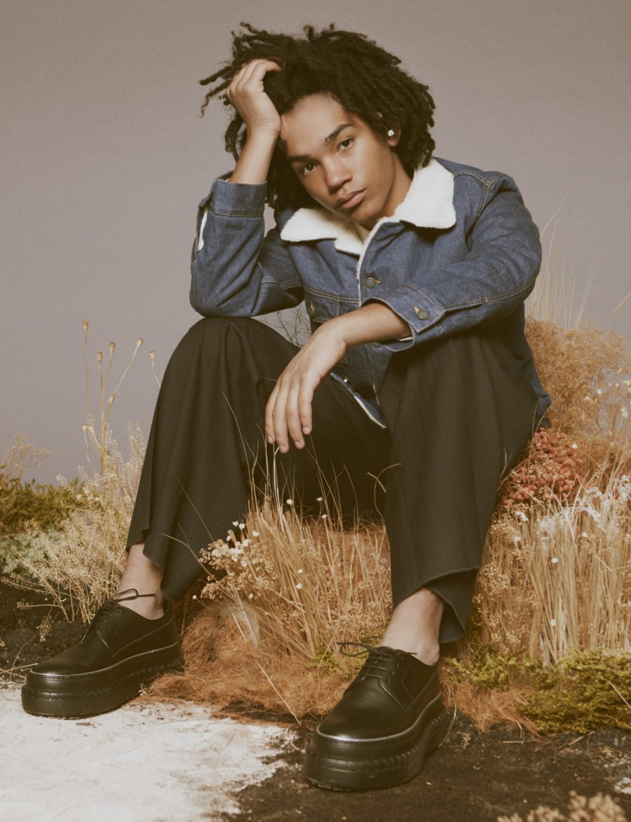 Luka Sabbat Rocks Tailored Menswear for SSENSE Editorial – The Fashionisto