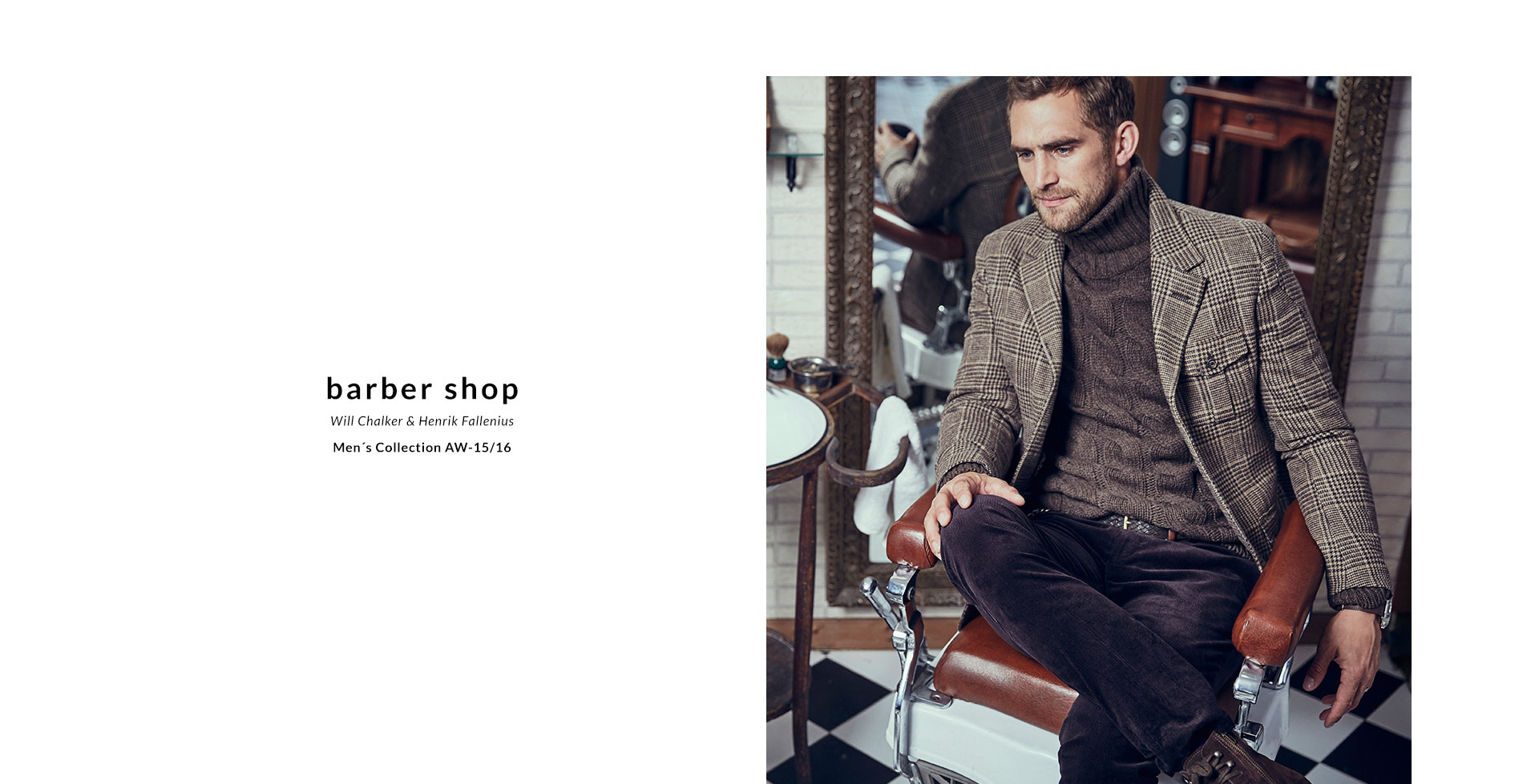 Massimo Dutti Goes Sartorial for Barber Shop Outing – The Fashionisto