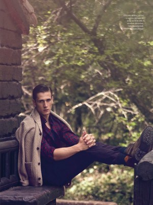 Into the Woods: Ross Hindmarch for GQ España – The Fashionisto