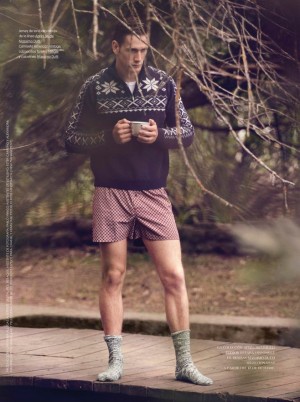 Into the Woods: Ross Hindmarch for GQ España – The Fashionisto