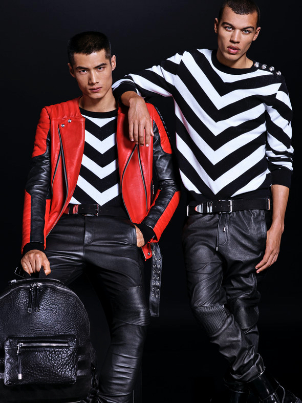 Balmain x H&M Collaboration Menswear Pictures