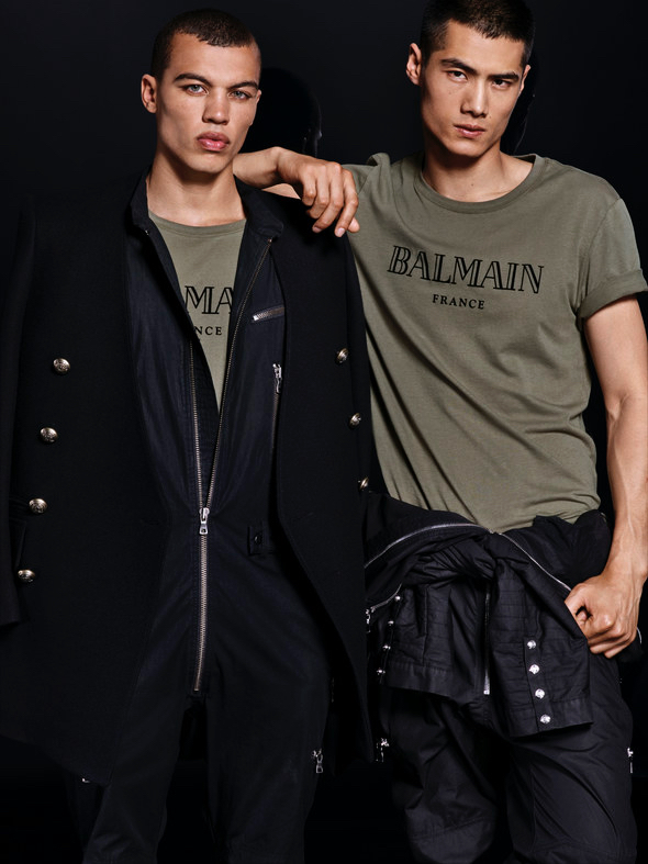 Balmain x H&M Collaboration Menswear Pictures