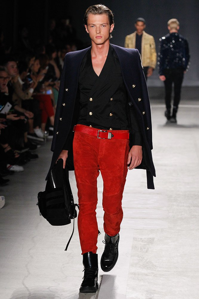 Balmain x H&M Men's 2015 Collection Runway Show