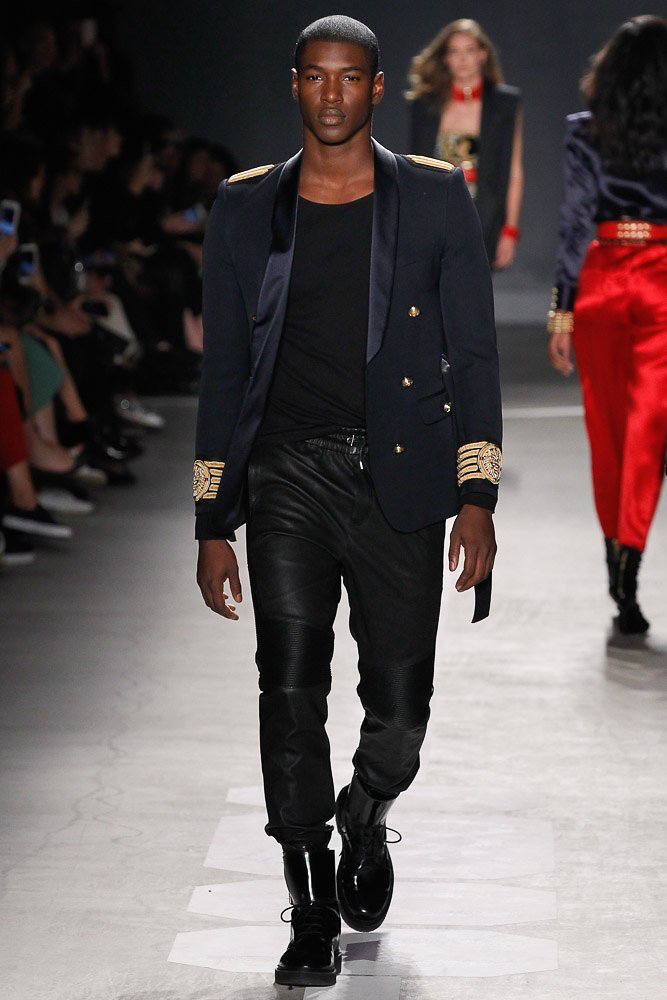 Balmain x H&M Men's 2015 Collection Runway Show