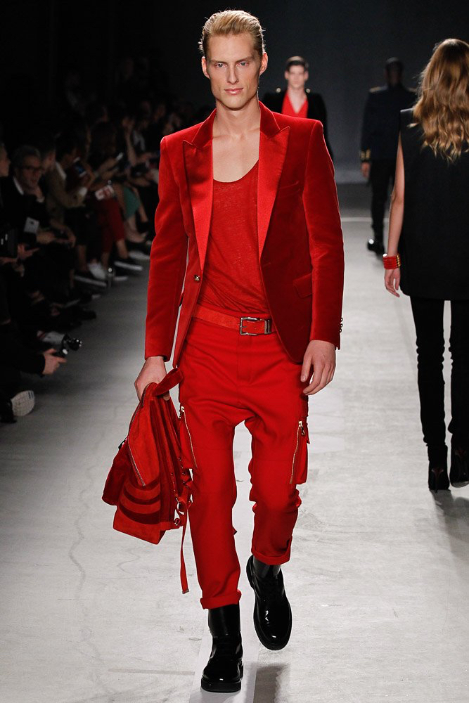Balmain x H&M Men's 2015 Collection Runway Show