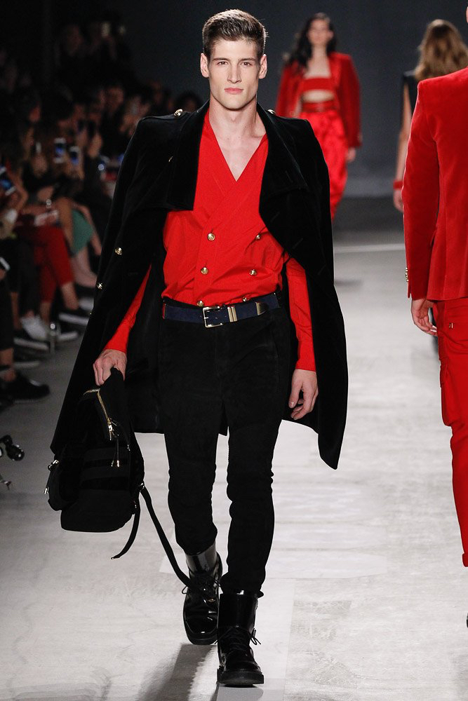 Balmain x H&M Men's 2015 Collection Runway Show