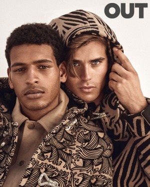British Male Models Pose for OUT Shoot