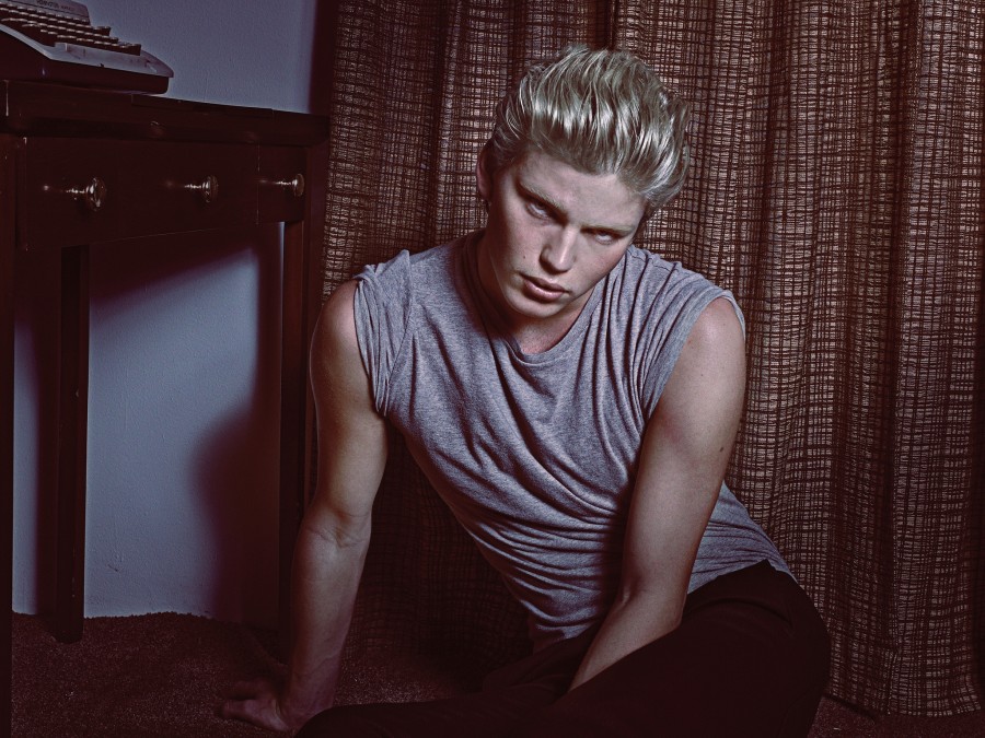 Jordan Barrett Goes Blond, Red + More for Steven Klein VMAN Shoot – The ...