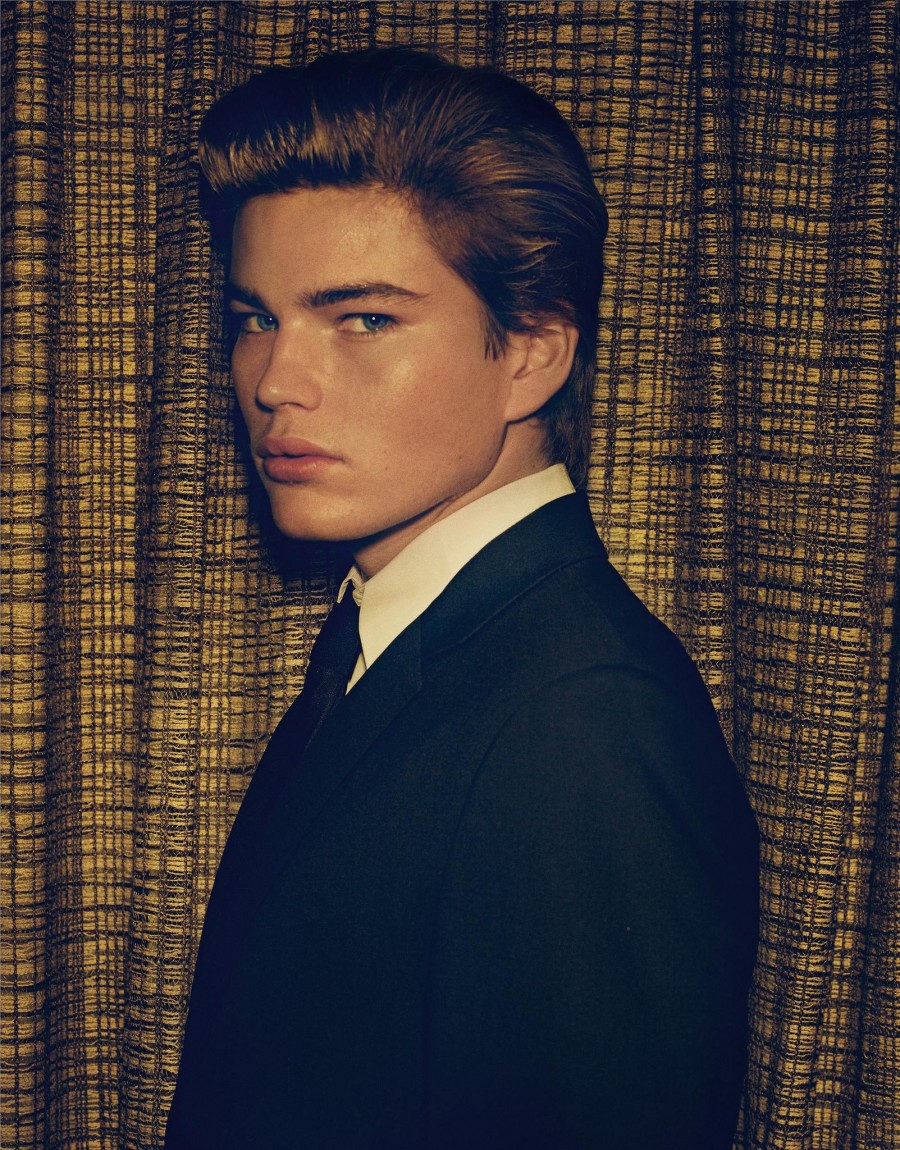Jordan Barrett Goes Blond, Red + More for Steven Klein VMAN Shoot – The ...