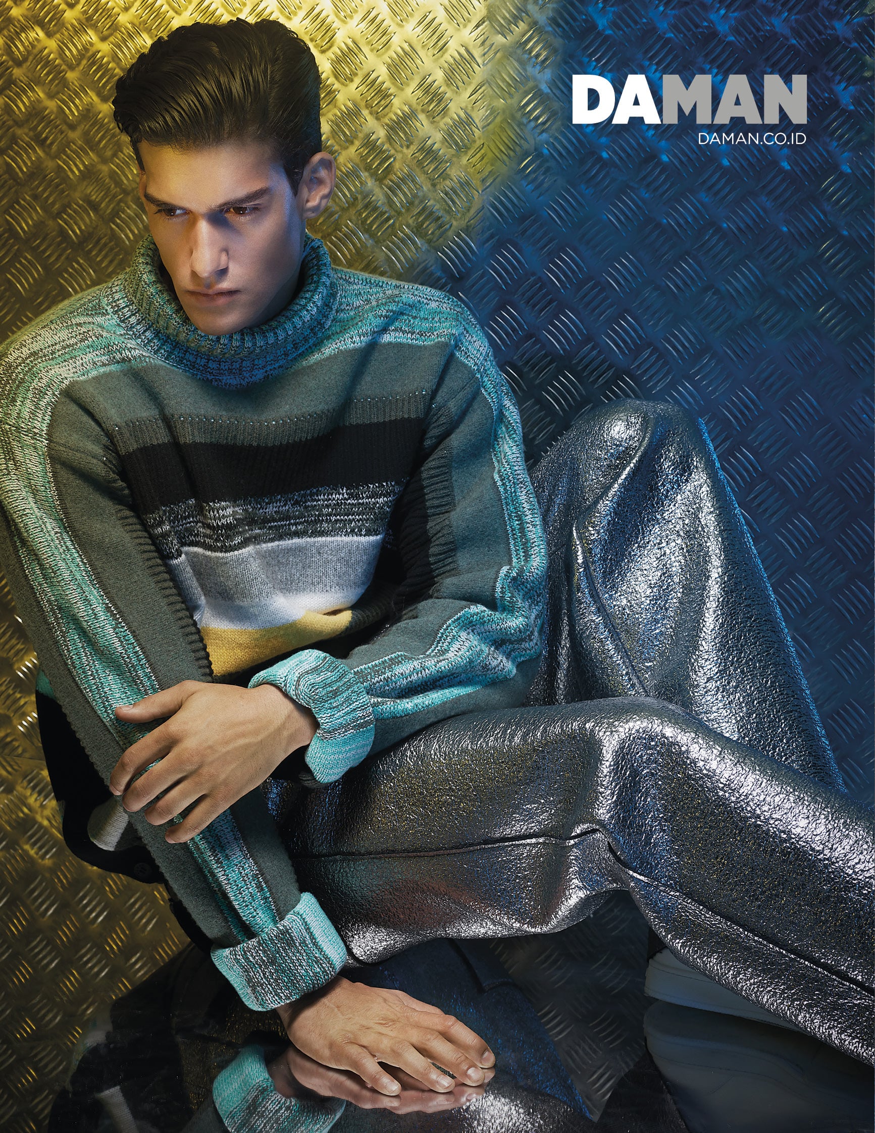 Kaylan Morgan Wears Kenzo Men for Da Man Editorial