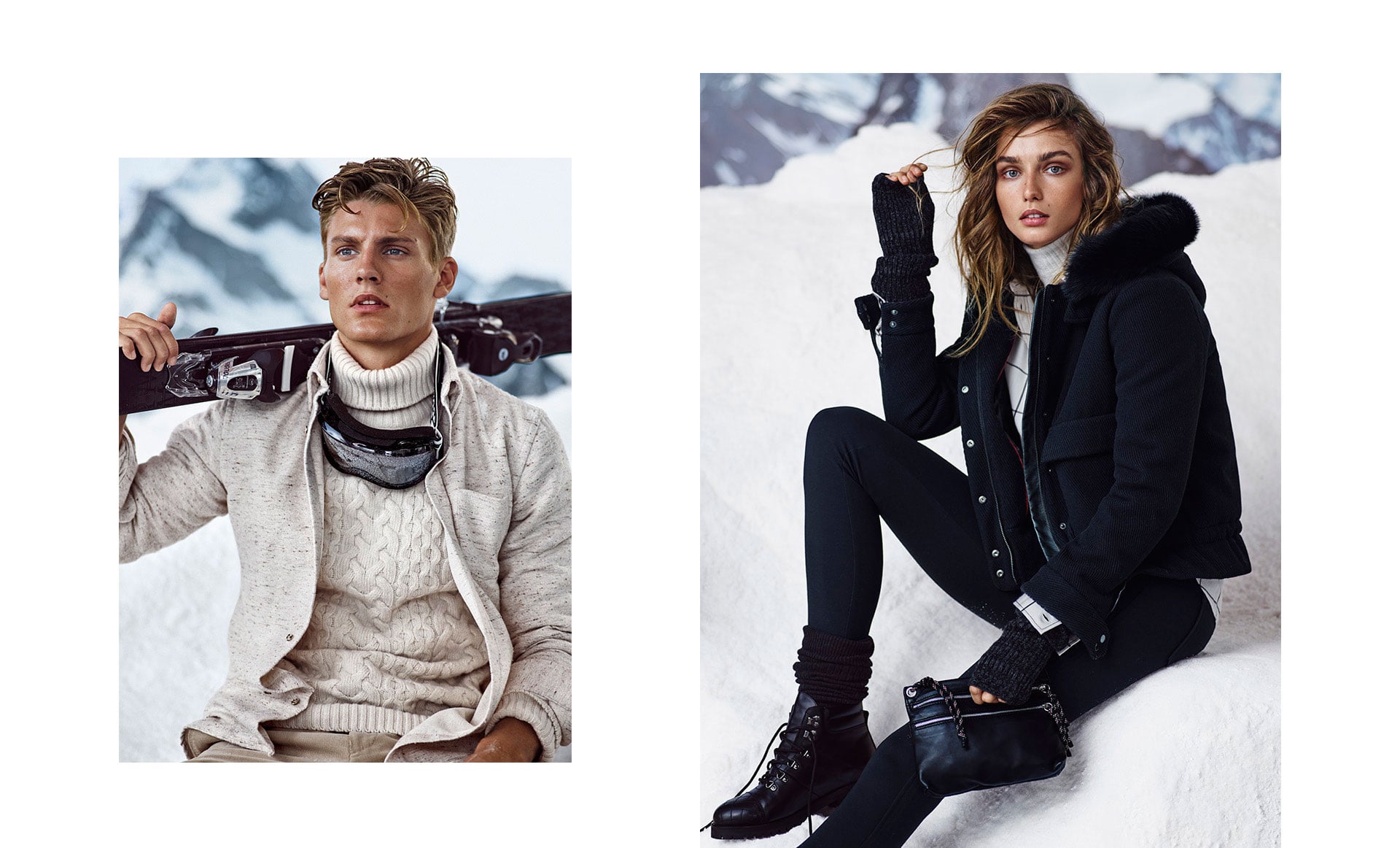 Massimo Dutti 2015 Après Ski Fall/Winter Collection