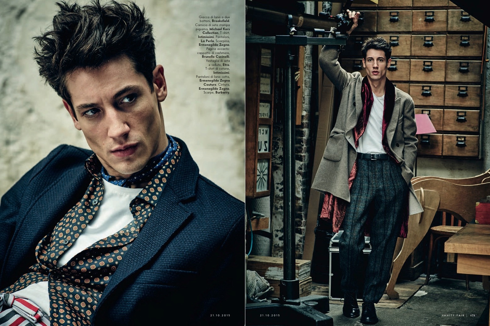 Nicolas Ripoll is Chic Style Inspiration in Vanity Fair Italia – The ...