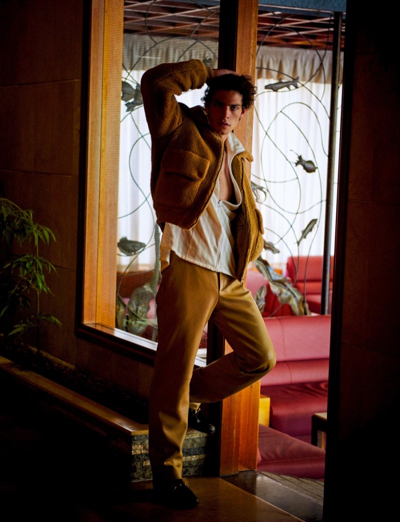 Stefano Franco Models Eclectic Styles for Numéro Homme – The Fashionisto