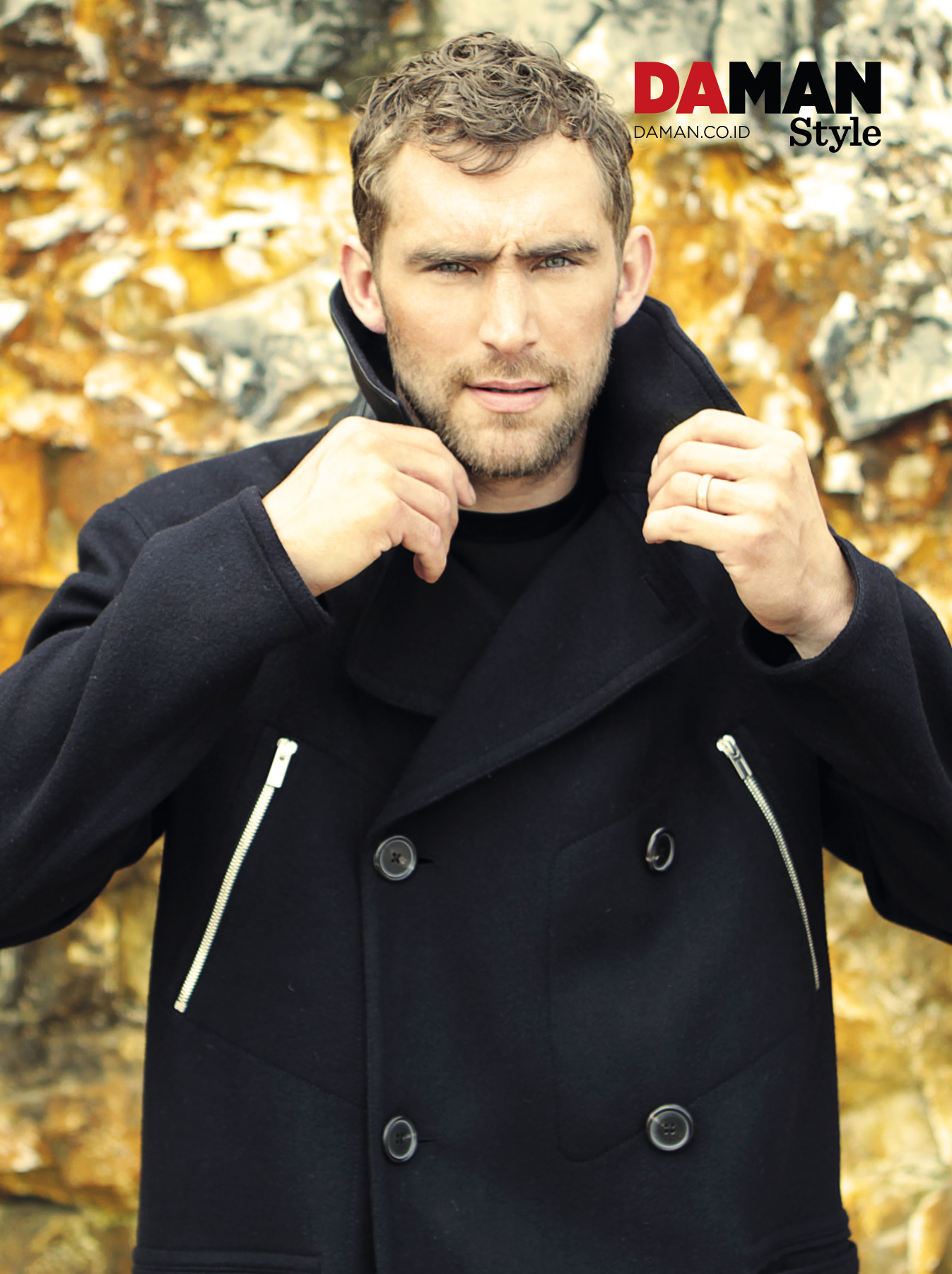 Will Chalker Heads Outdoors for Da Man Style Cover Shoot – The Fashionisto